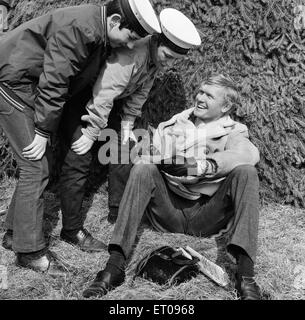 Terry Biddlecombe, National Hunt Jockey, and wife Bridget at Aintree ...