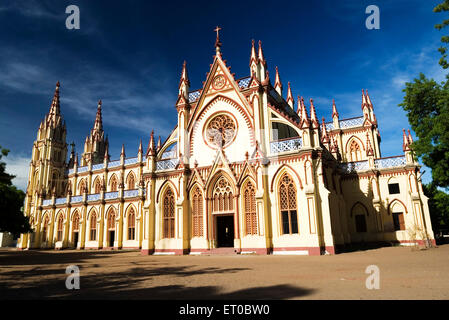 Saint Mary cathedral constructed in 1916 ; Madurai ; Tamil Nadu ; India ...