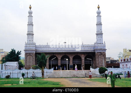 The Wallajah Mosque in Chennai, India. Known as the Big Mosque it was ...