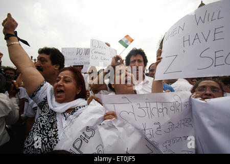 Thousands Mumbaikars took part mass protest Taj Mahal hotel terrorist ...