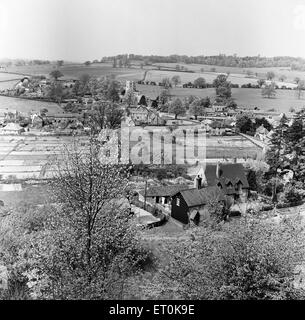 Aldbury Village, near Tring, Hertfordshire. Circa 1950s Stock Photo - Alamy