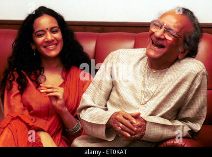 Ravi Shankar, Indian sitarist, composer, daughter, Anoushka shankar, Bombay, Mumbai, Maharashtra ...