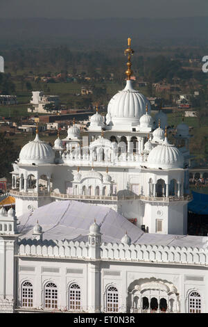 Exterior view of Anandpur Sahib Gurudwara in Rupnagar district ; Punjab ...