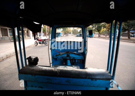 Auto rickshaw parked at Chandigarh Union Territory, India, Asia Stock ...