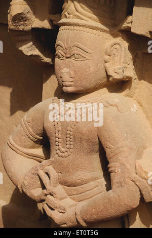 Statue, sculpture. Portrait, close-up of a woman taken in a monumental ...