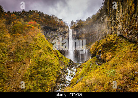 Nikko, Japan at Kegon waterfall Stock Photo - Alamy