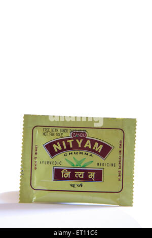 Ayurvedic medicine nityam churna powder in packet relief from ...