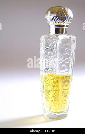Glass perfume bottle Stock Photo - Alamy