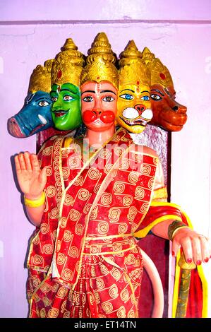 Panchmukhi Hanuman statue, five faced Hanumana, Banaras, Benaras ...