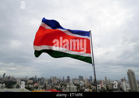 Flag of maharashtra navnirman sena mns, India, Asia Stock Photo - Alamy