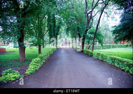 Garden path trees Nasik Nashik Maharashtra India Asia Stock Photo - Alamy
