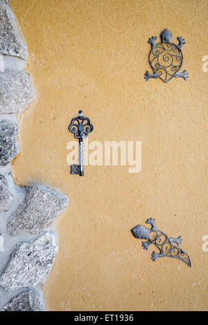 locksmith at the old iron gate Stock Photo - Alamy