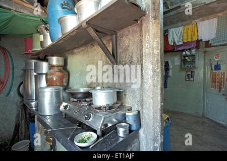 Kitchen interiors, Bombay, Mumbai, Maharashtra, India, Asia Stock Photo ...