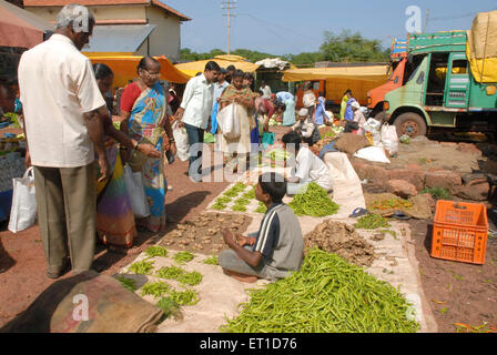 Athawadi bazaar, Devgarh, Konkan, Maharashtra, India, Asia Stock Photo ...
