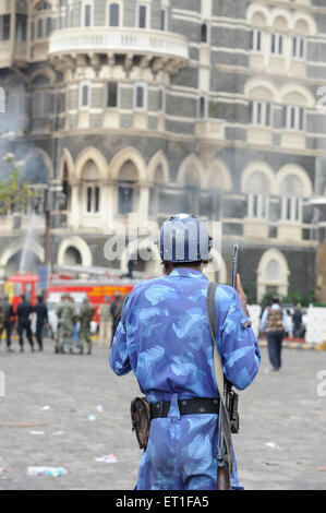 Rapid Action Force RAF commando Taj Mahal hotel ; after Terrorist ...