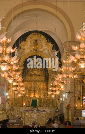 Church of St Alex Curtorim Goa India Stock Photo - Alamy