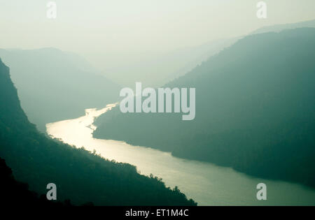River sharavati at sharavati valley wildlife sanctuary ; shivamoga ...