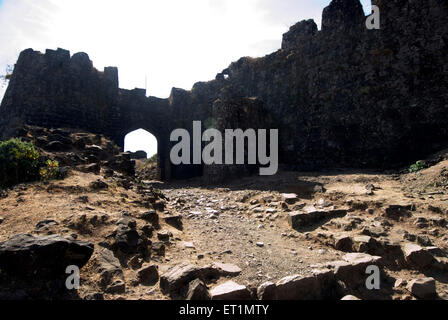Fortress of Gavilgad fort at Chikhaldara ; district Amravati ...
