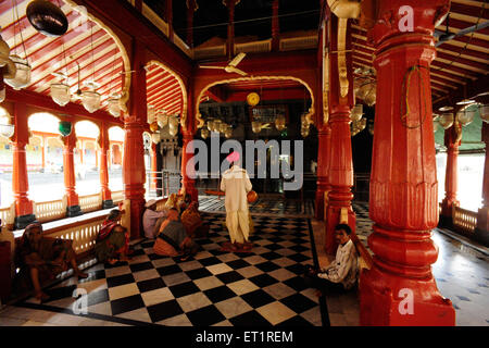 Devotees in vishnu temple known bhagwant temple ; Barshi ; Solapur ...