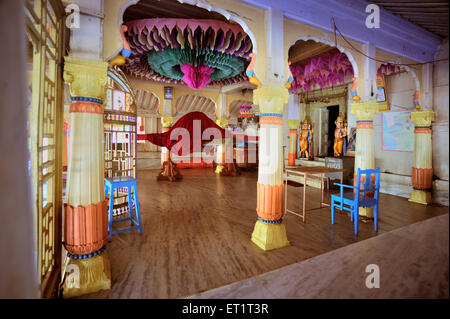 Temple pillars, Shri Dev Rameshwar Temple, Rameshwar Wadi, Kandalgaon ...