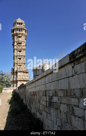 Vijay stambh, chittorgarh, rajasthan, india, asia Stock Photo - Alamy