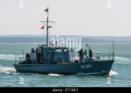 HMS Medusa (ML1387) a veteran of the D-Day landings and now preserved as a seaworthy WW2 Coastal ...