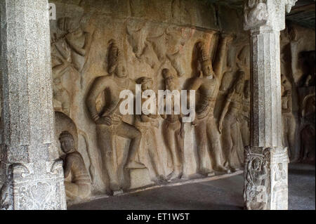Carving Krishna Mandapam Mahabalipuram Tamilnadu Stock Photo - Alamy