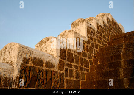 Solapur Forts Wall and Staircase Maharashtra India Stock Photo - Alamy