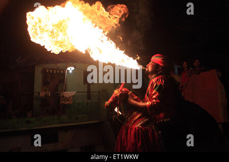Man breathing fire Stock Photo: 31389157 - Alamy