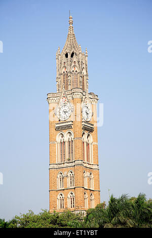 Rajabai Clock Tower ; Churchgate ; Bombay ; Mumbai ; Maharashtra ...