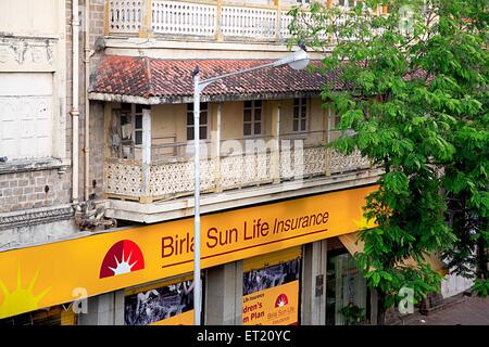 Old Dina building, Birla Sun Life Insurance Company, mass urban housing ...