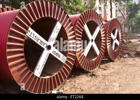 Cable drums ; Ravin Cables ; power cables ; Poona ; Pune ; Maharashtra ...