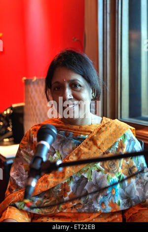 Indian film playback singer, kavita subramaniam, india, asia Stock ...