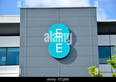 The headquarters of EE (Everything Everywhere) in Hatfield ...