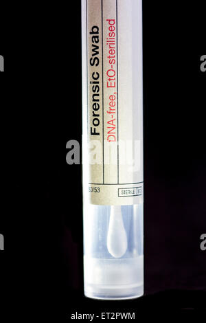 Cotton Swab, free of foreign DNA for analysis of DNA traces in Forensic ...