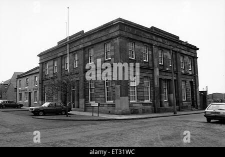 The Custom House, St Hilda, Middlesbrough, 1st March 1989 Stock Photo ...
