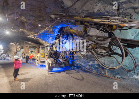 LKAB mining tour, largest underground iron ore mine in the world ...