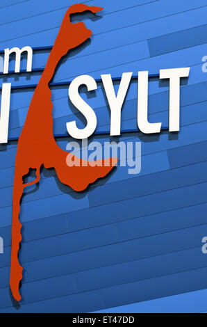 Map of Sylt Stock Photo - Alamy
