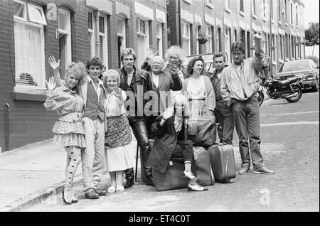 The BBC in Elswick Street, Dingle filming the hit comedy "Bread" 11th ...