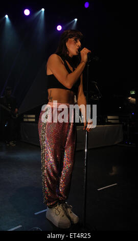 Foxes performing on stage at O2 Shepherds Bush Empire in London ...