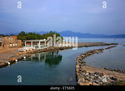 The canal between Elounda & Kolokytha island, Gulf of Mirabello, Agios ...