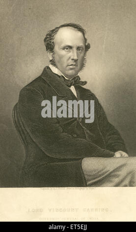 Charles Canning, 1st Earl Canning Stock Photo - Alamy
