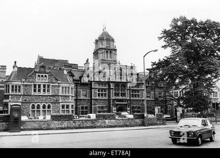 Cardiff Royal Infirmary, Cardiff, South Glamorgan, Wales. May 1977 ...