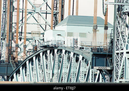 The Newport Bridge, Middlesbrough, 16th February 1993 Stock Photo - Alamy