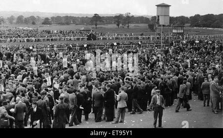 Bookies stands showing like little banners amongst the crowd at ...