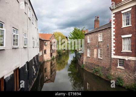 River Foss in York Stock Photo - Alamy