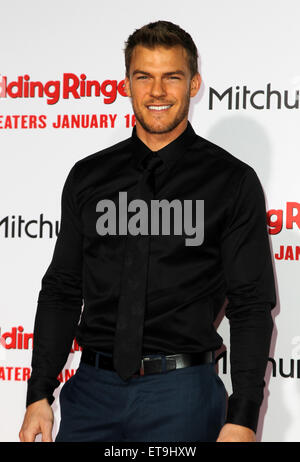 Alan Ritchson at "The Wedding Ringer" Los Angeles Premiere held at the ...