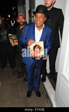 The Jackson family private dinner in Soho Featuring: Kerry Katona ...