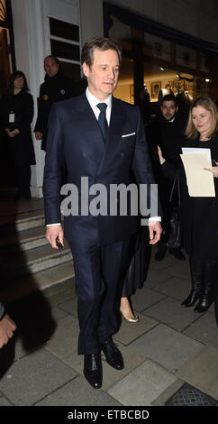 The 'Kingsman: The Secret Service' cast leaving Hunters Saville Row ...
