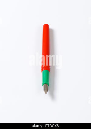 colourful fountain pen without cap Stock Photo - Alamy